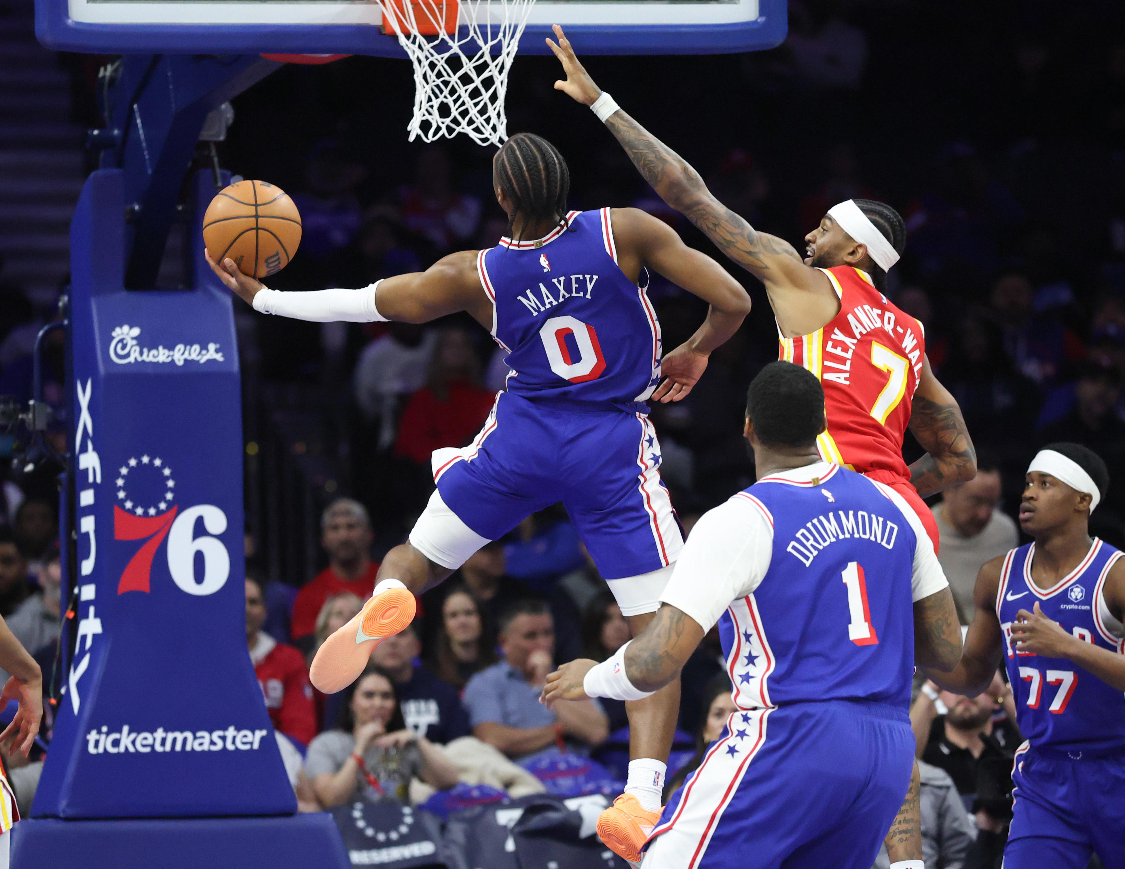 Player grades: Tyrese Maxey, short-handed Sixers fall to Hawks