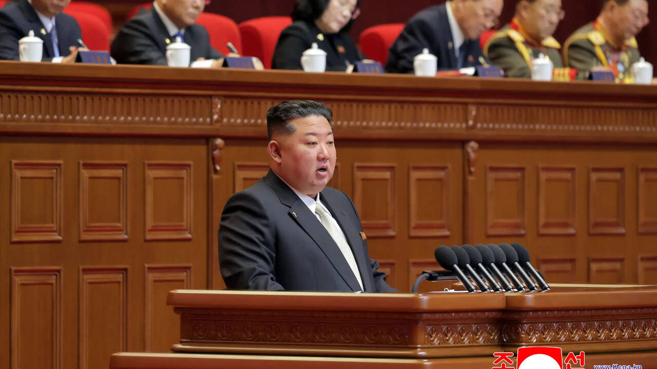 Kim Jong Un highlights North Korea's economic progress and military ...