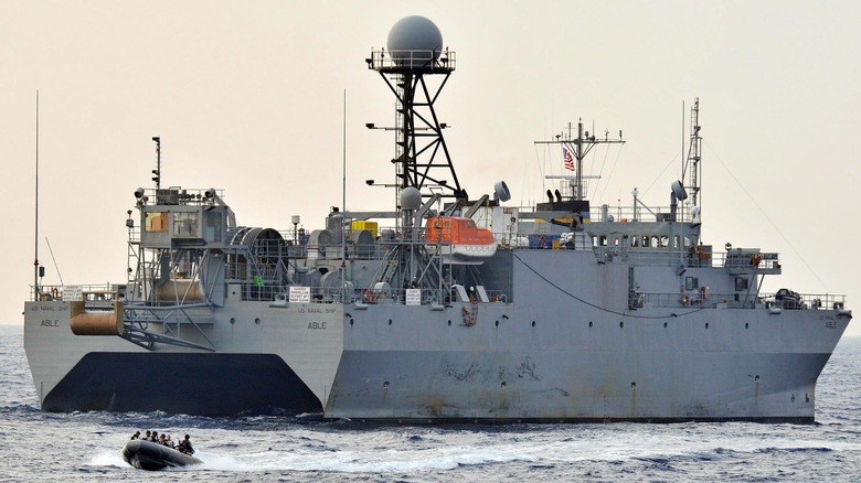 Some US Navy ships have massive white domes: Here's what they're used for