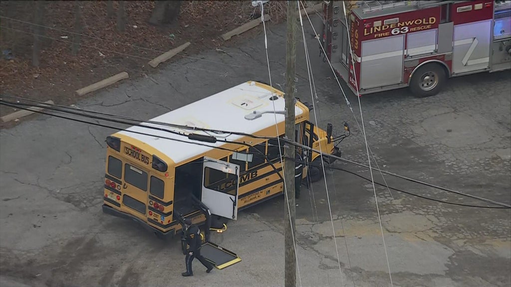 1 child taken to hospital after school bus crash in Lindenwold, New ...