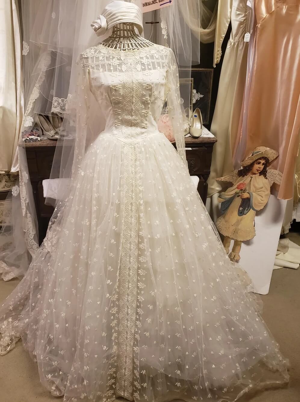 Bride-to-be can't resist the price tag on a vintage dress one year ...