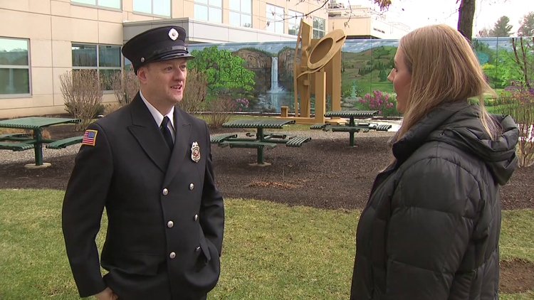 Volunteer firefighter drove more than 70 miles to aid in Dickson City ...