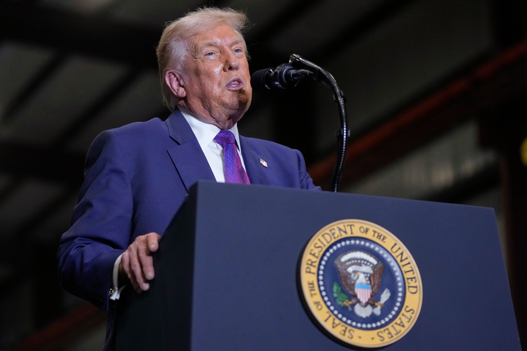 Trump visits Georgia, a target of his election falsehoods, as ...