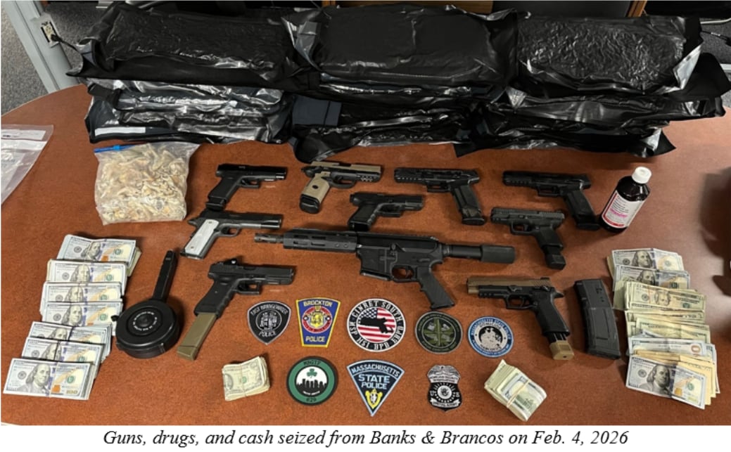 Eight men with ties to Brockton-based gang arrested on federal drug ...