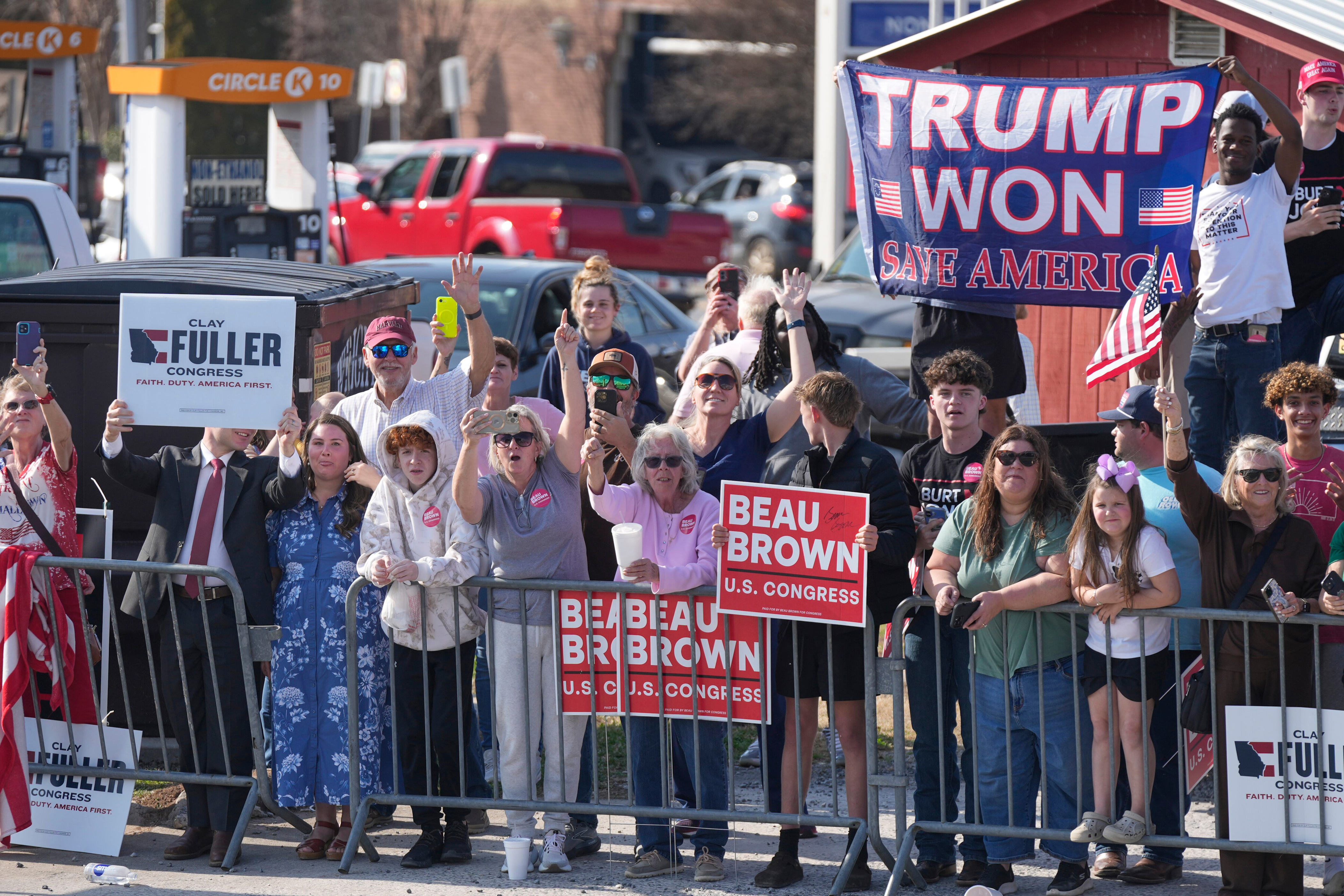 Trump visits Georgia as Republicans look for midterm boost