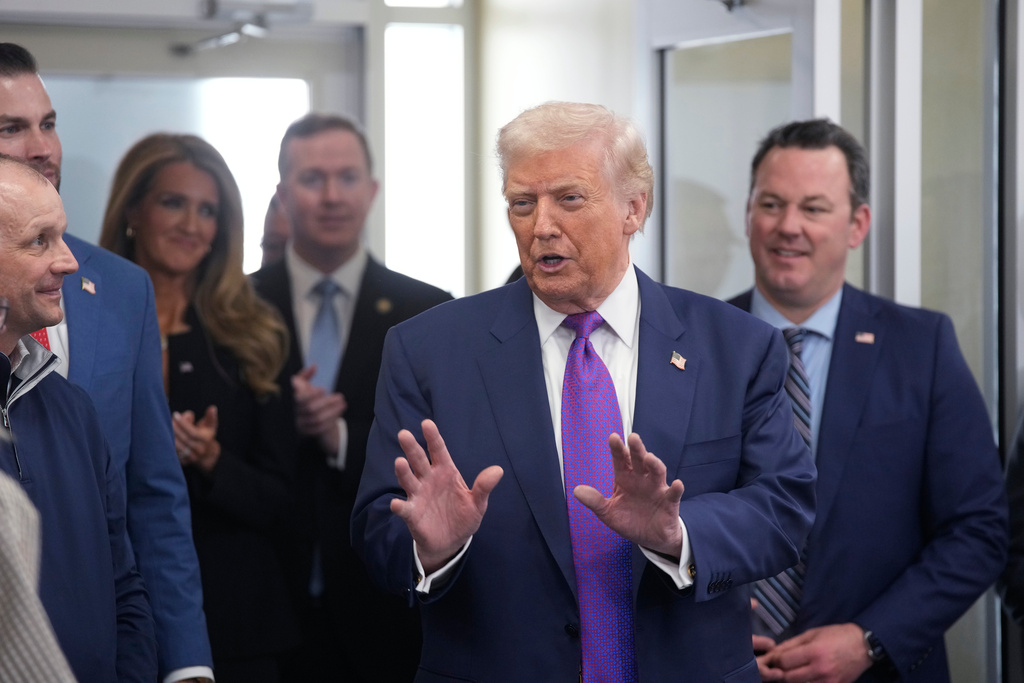 Trump visits Georgia, a target of his election falsehoods, as ...