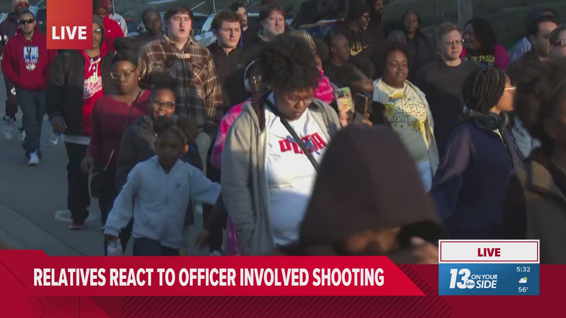 Friends and family of man shot and killed by GRPD march for justice