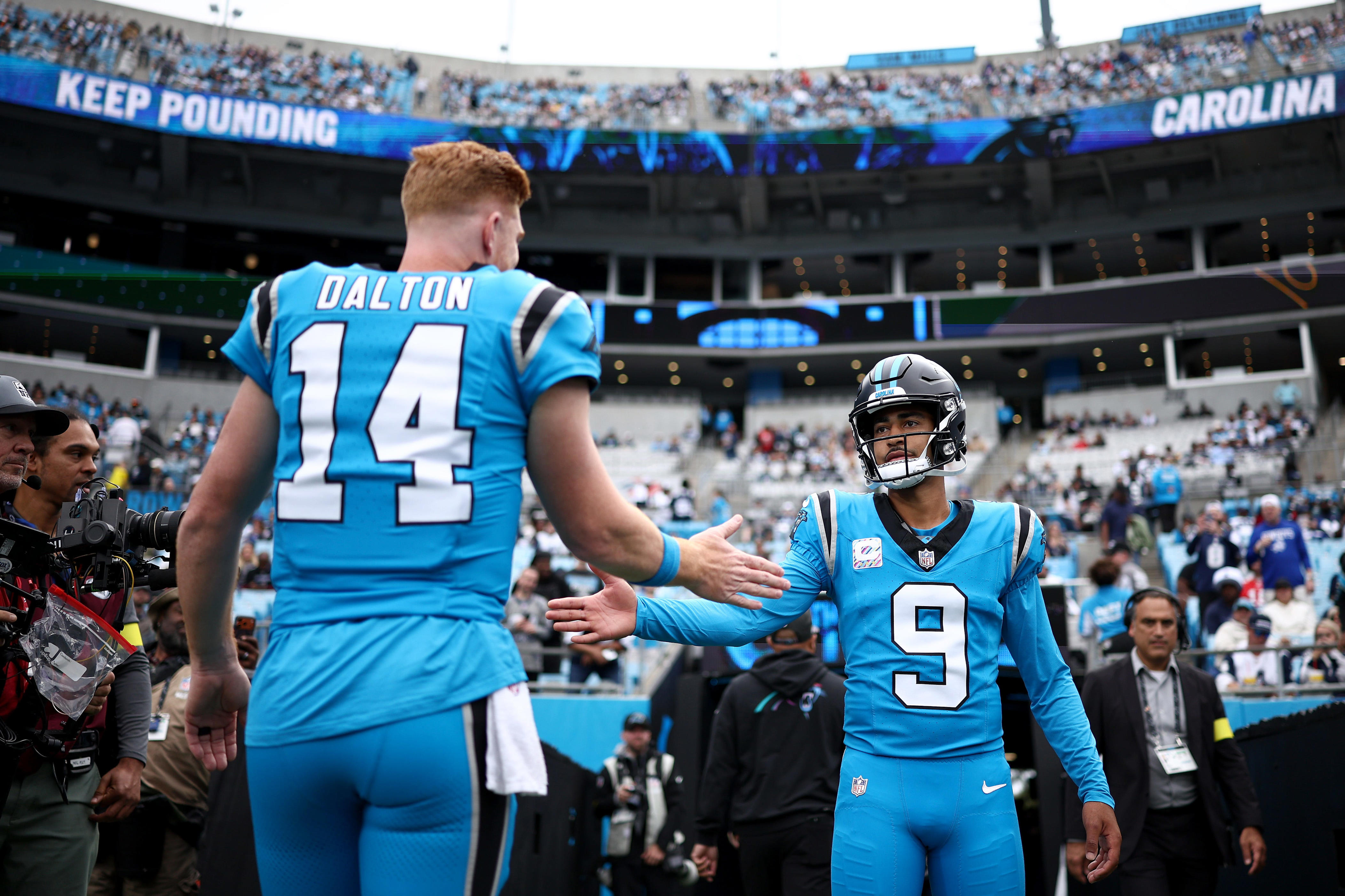 Insider believes Panthers could trade QB this offseason