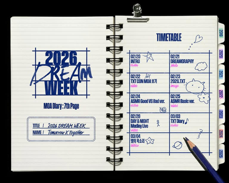투모로우바이투게더, 데뷔 7주년 기념 '2026 DREAM WEEK' 시작