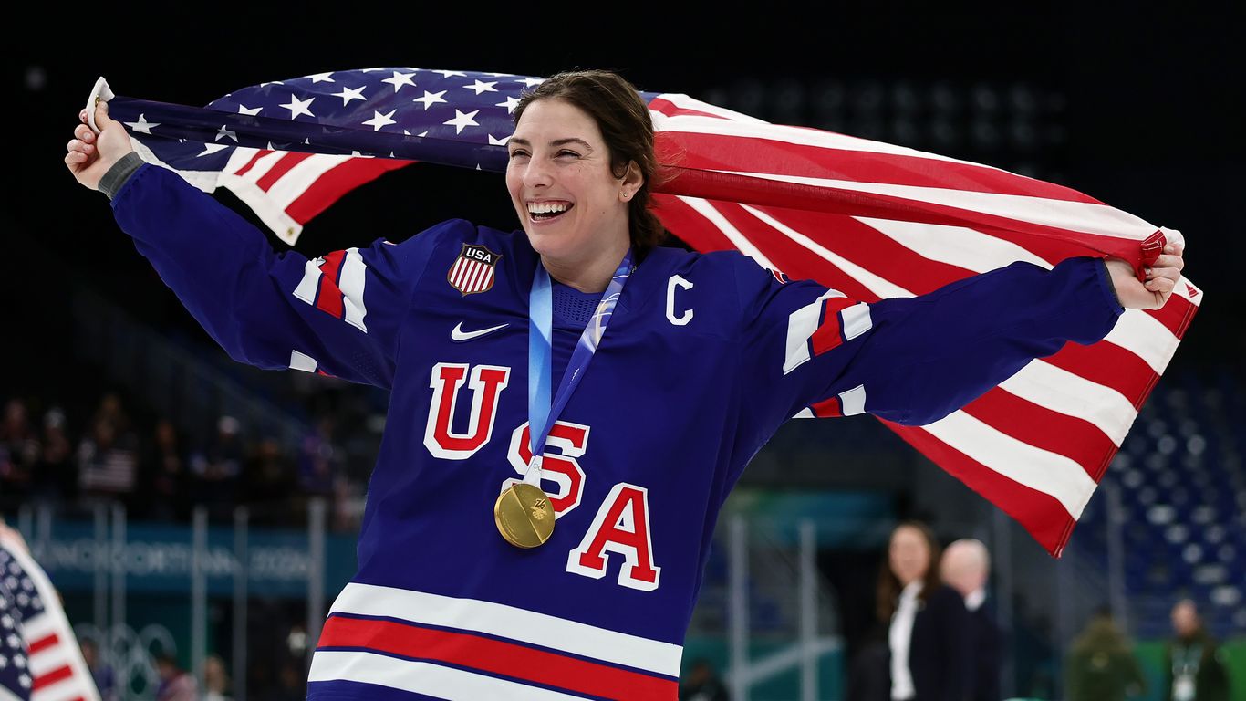 Hilary Knight sets US records in Olympic gold win