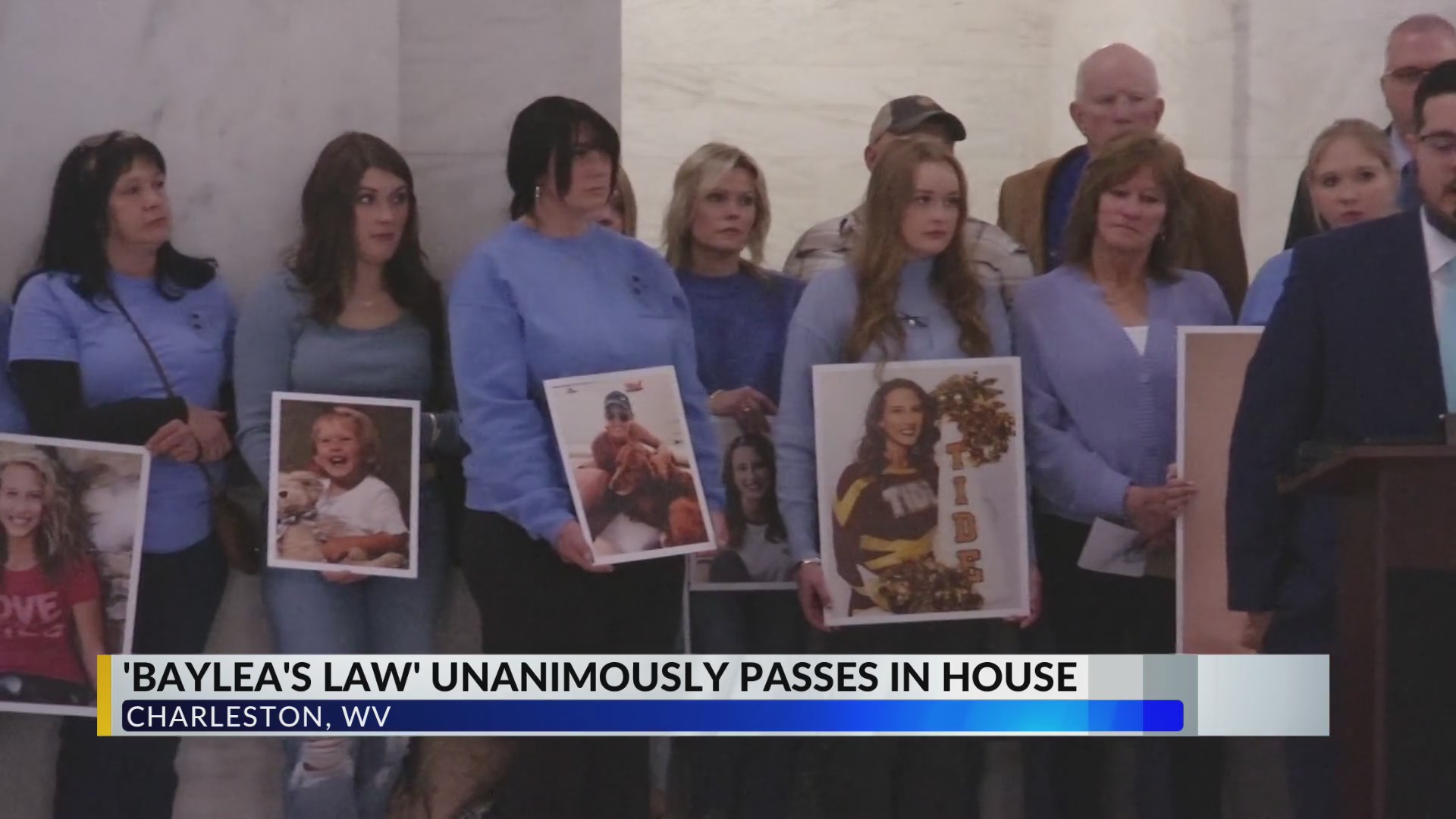 'Baylea's law' unanimously passes in West Virginia House
