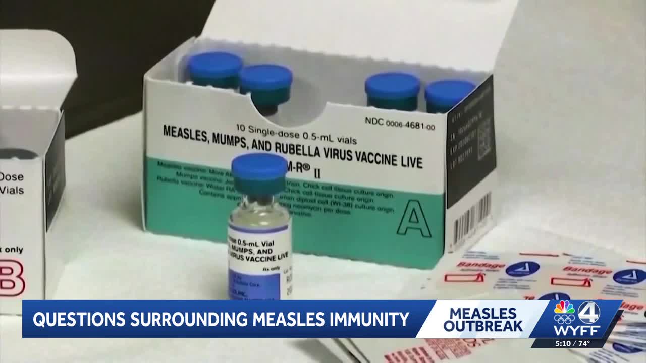 Greenville woman vaccinated at birth receives negative measles immunity ...