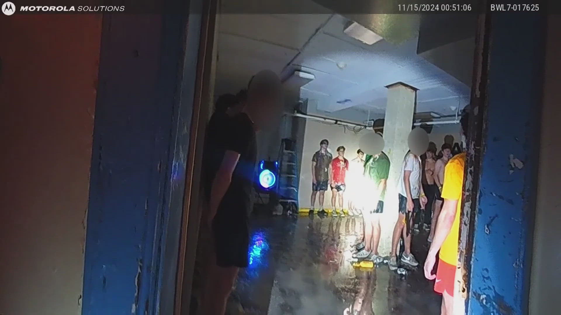 Viral police body cam video shows hazing incident at University of Iowa ...