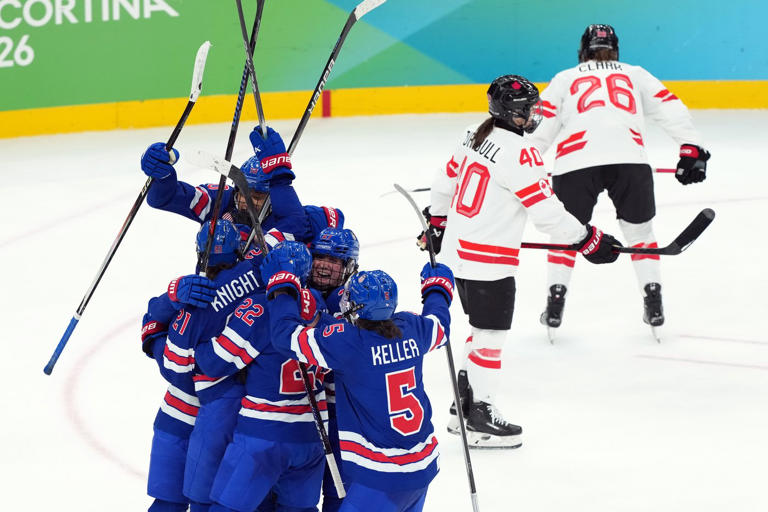 Canada falls 2-1 in overtime to US in Olympic women's hockey gold-medal ...