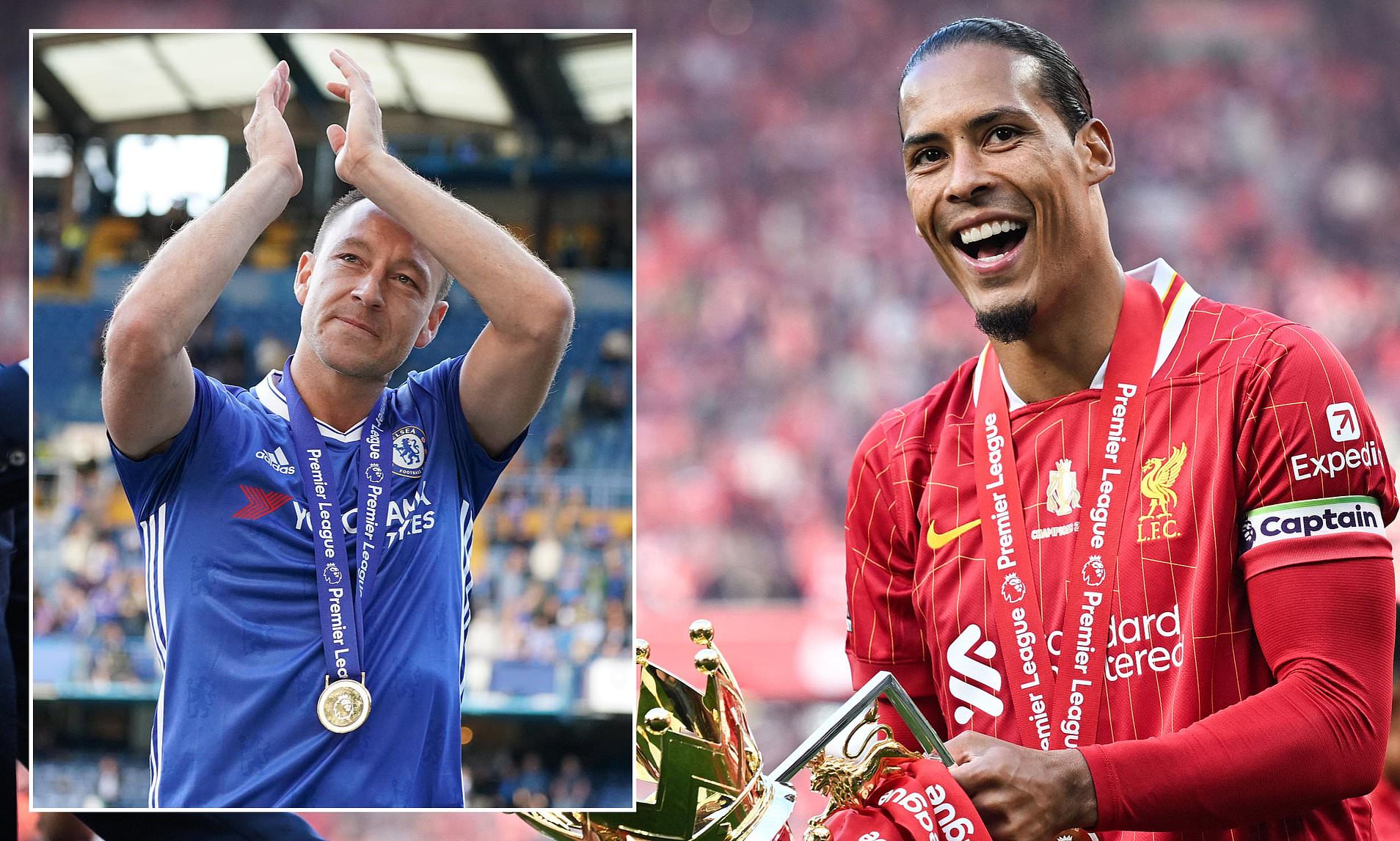 Our experts name their greatest Premier League defender after Terry hit ...