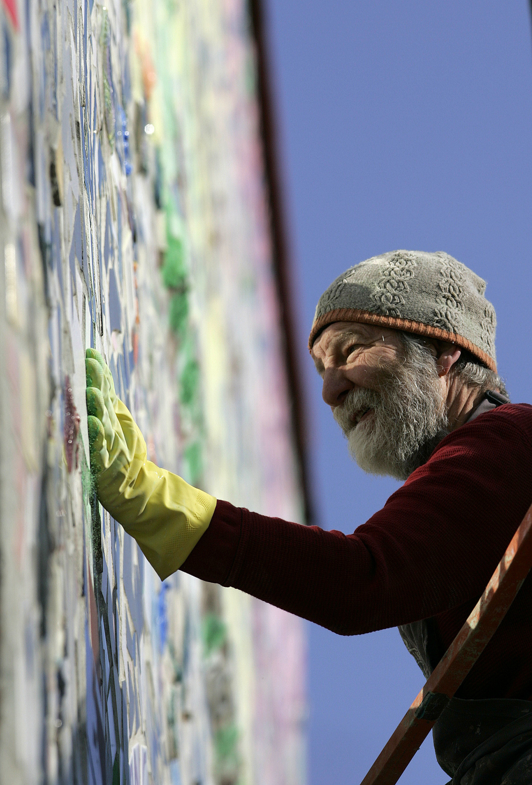 Isaiah Zagar, legendary South Philly mosaicist, has died at 86