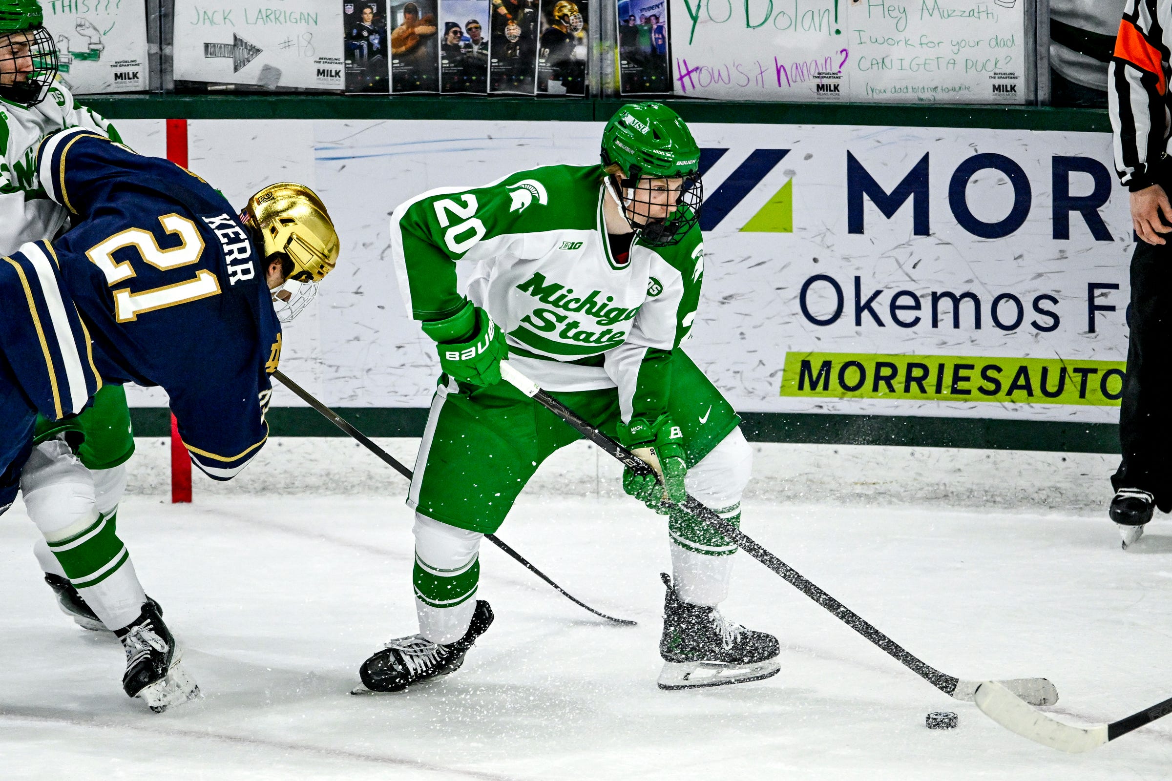 From unheralded to top-line stalwart, MSU hockey's Daniel Russell has ...