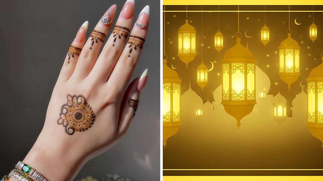 7 minimalistic Ramadan mehendi designs
