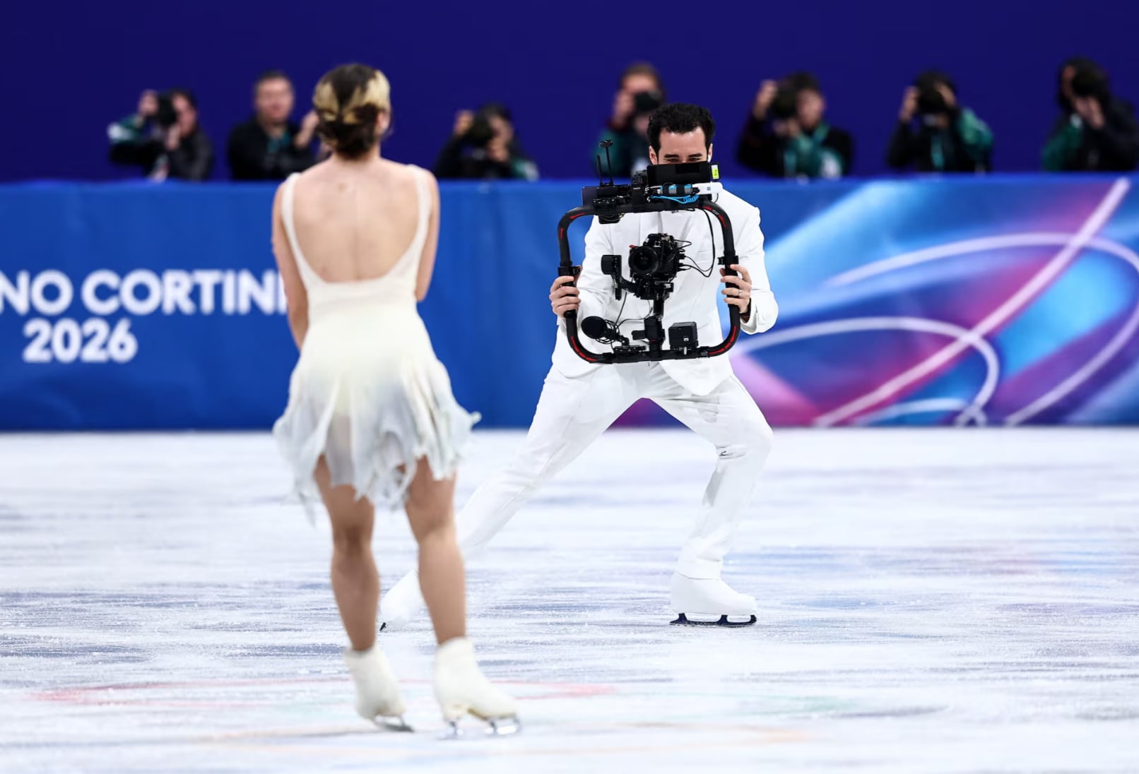 Ex-skater cameraman captures Olympic emotions on ice