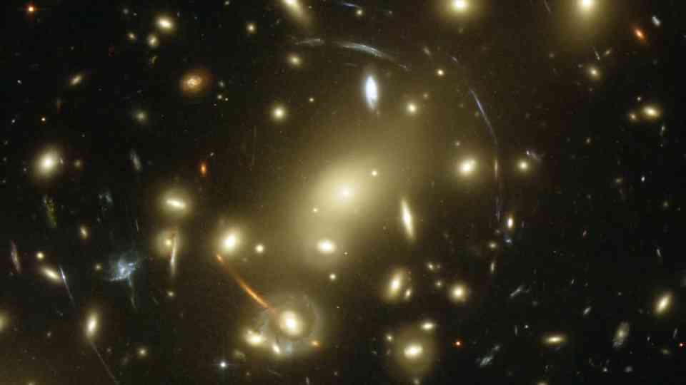 Hubble captured light from 13 billion light years away