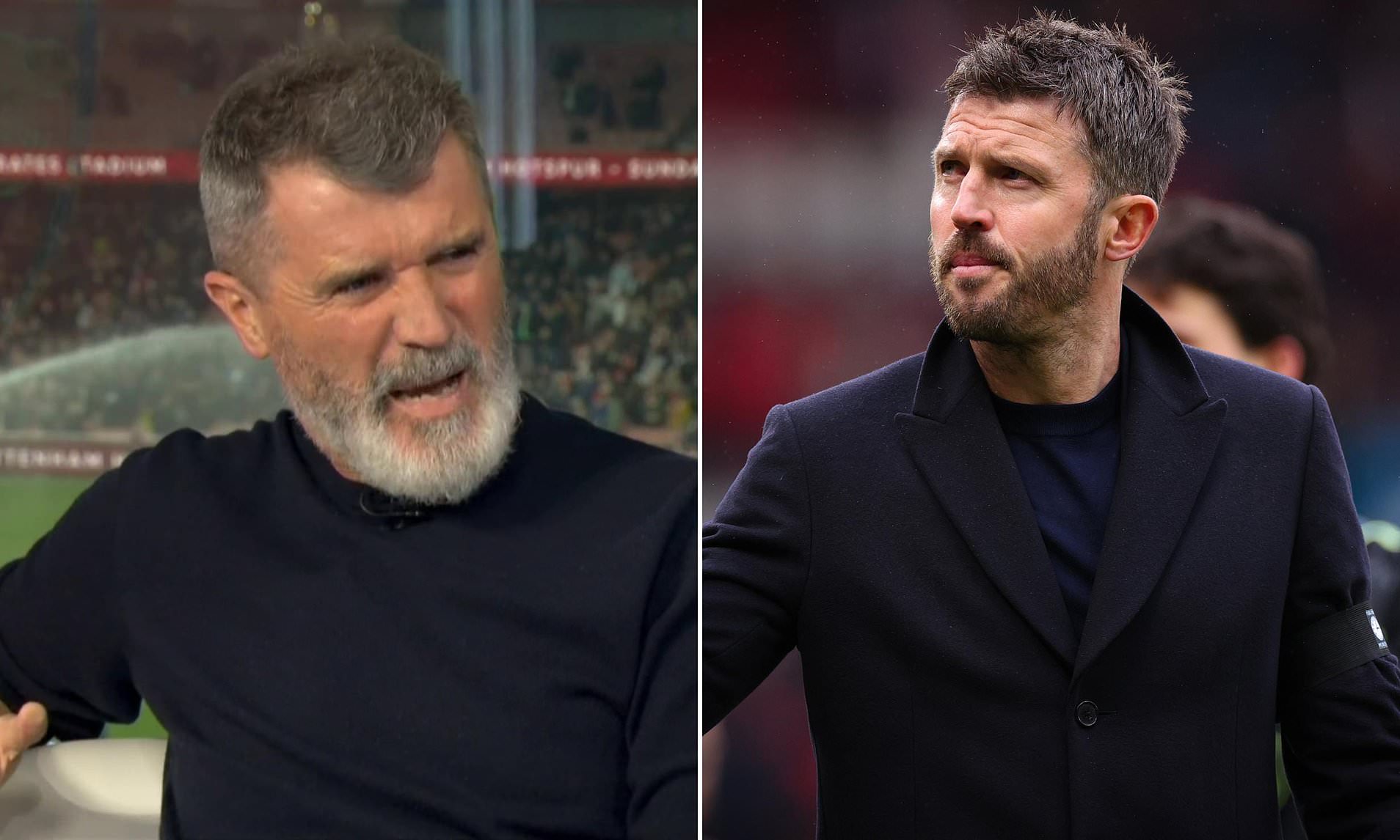 Carrick tells Roy Keane and co he doesn't care what they say as he ...