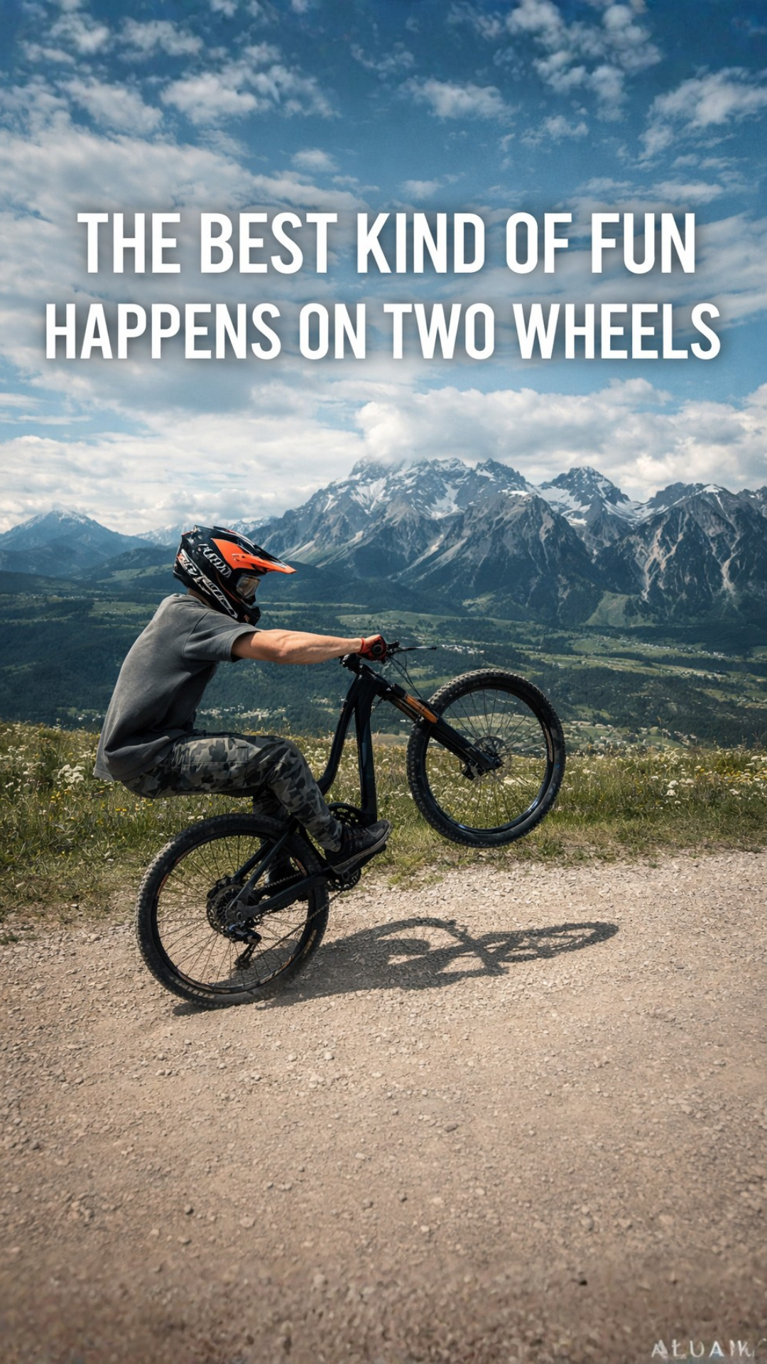The best kind of fun happens on two wheels