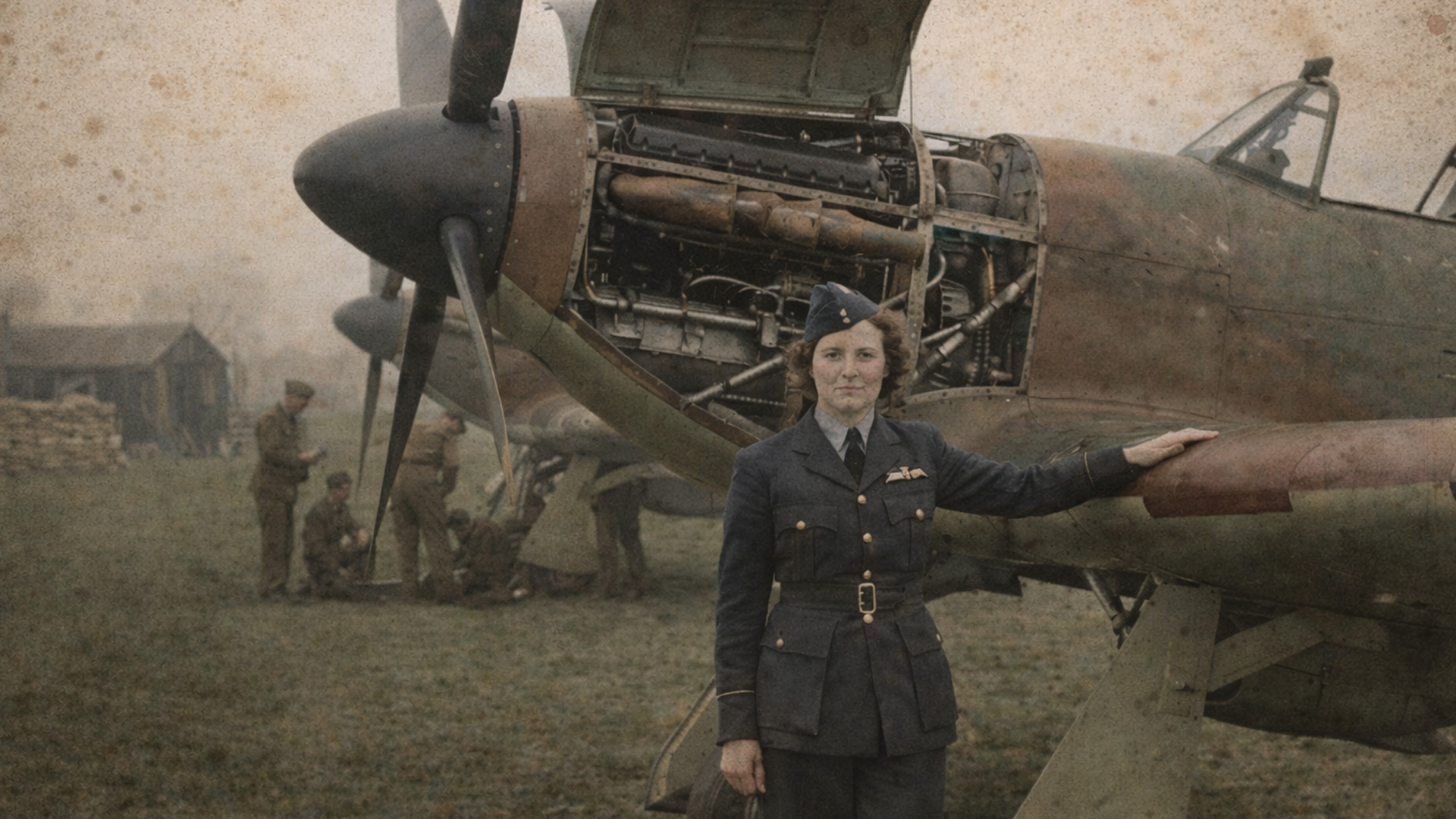 The woman who fixed RAF engines in World War II