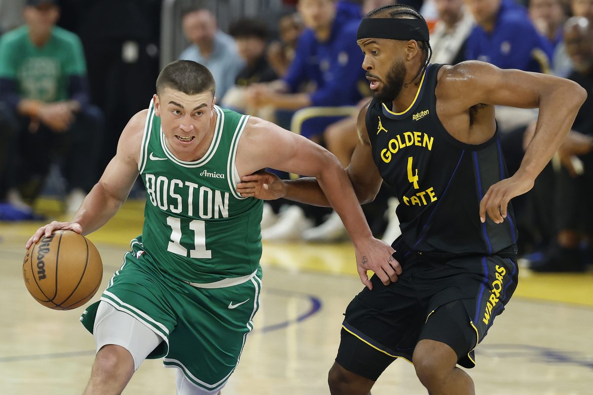 Jaylen Brown lidera a Celtics ante Warriors sin Stephen Curry