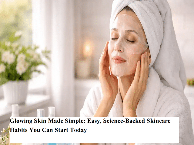 Glowing skin made simple: Easy, science-backed skincare habits you can ...