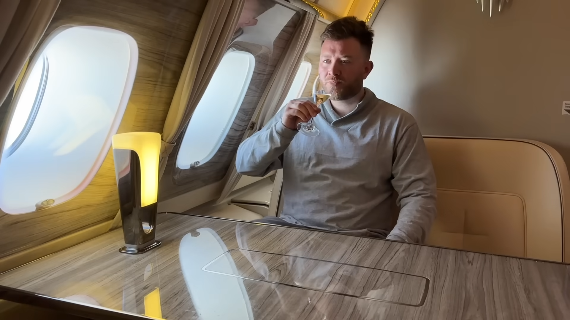 A shower at 40,000 feet - What makes this flight so extreme