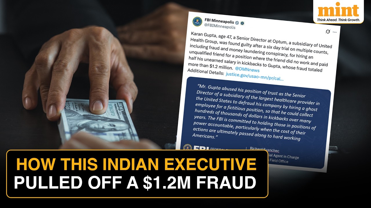 Indian origin Optum executive found guilty in 1.2M dollar fraud case ...