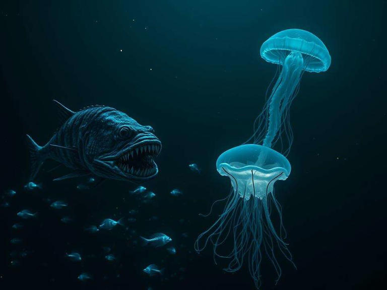 The deep sea keeps inventing light; why bioluminescence evolves again ...