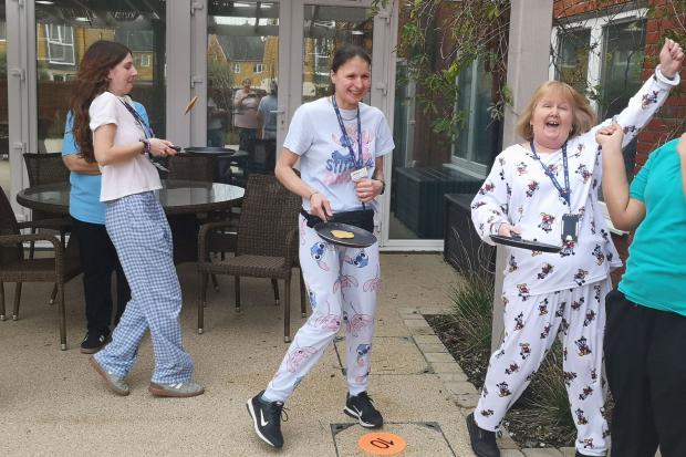 'Flipping good fun' as care homes mark Pancake Day with 'unexpected ...