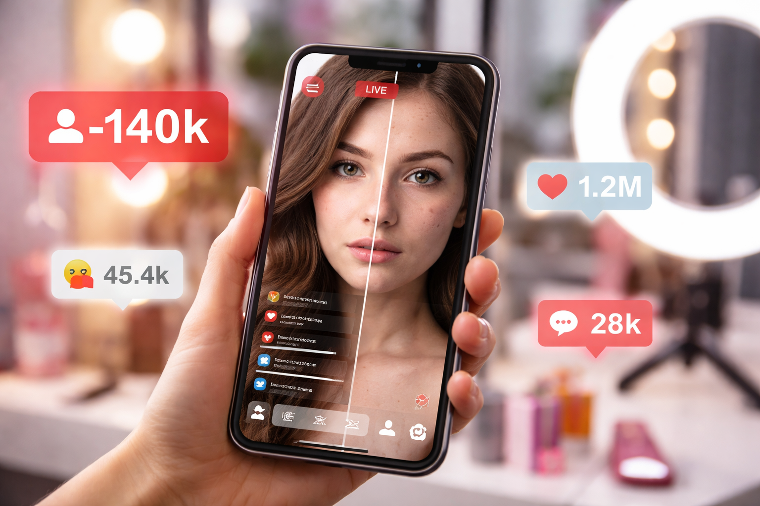 Chinese influencer reportedly loses 140,000 followers after beauty ...