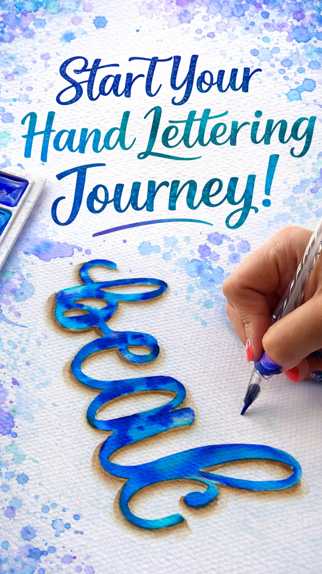 Modern hand lettering for beginners made simple and stylish