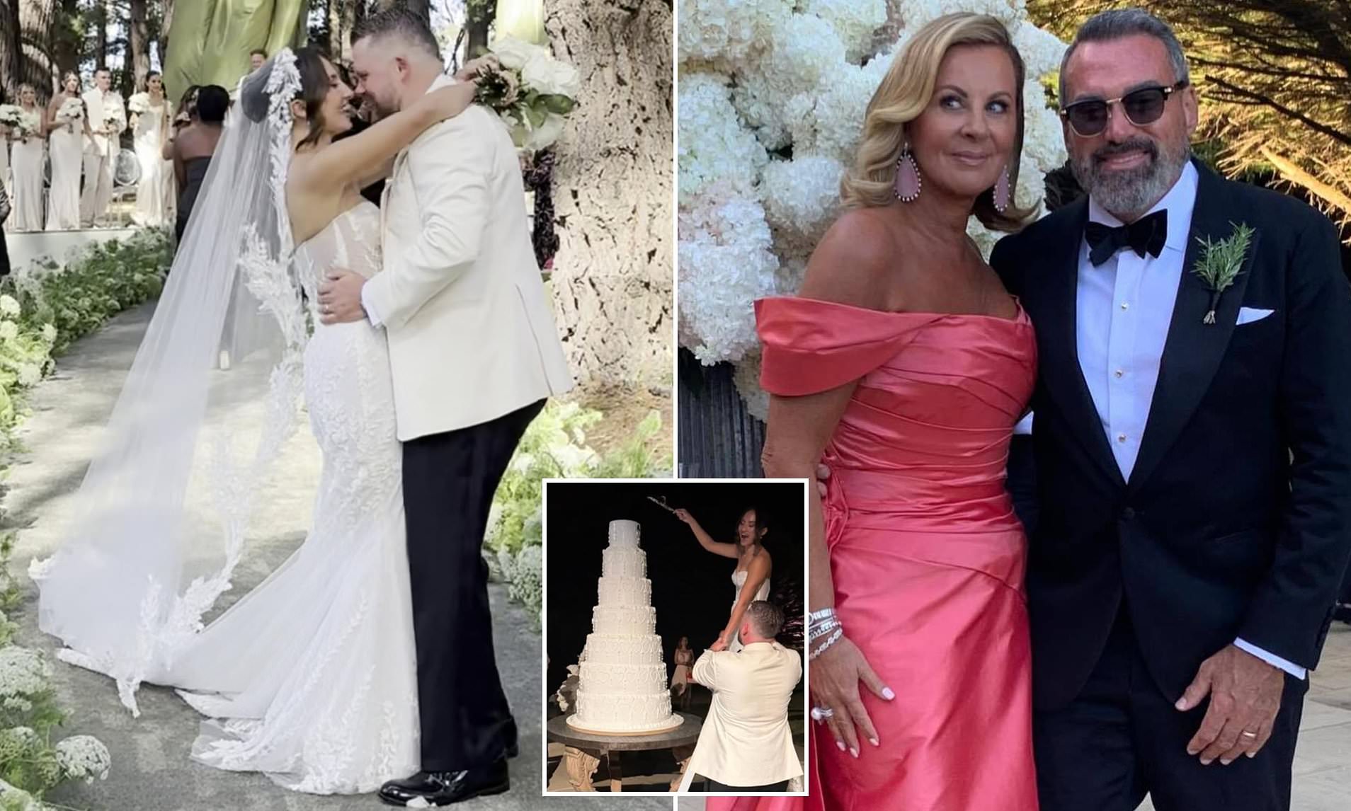 The massive no-expense-spared wedding for the son of big hospitality ...