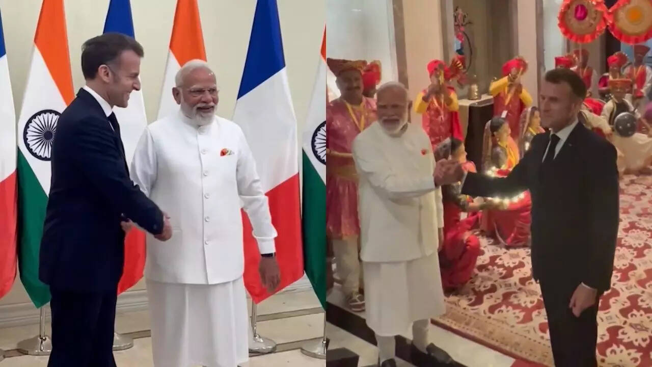 'Thank you India!': French President Macron shares highlights of his ...