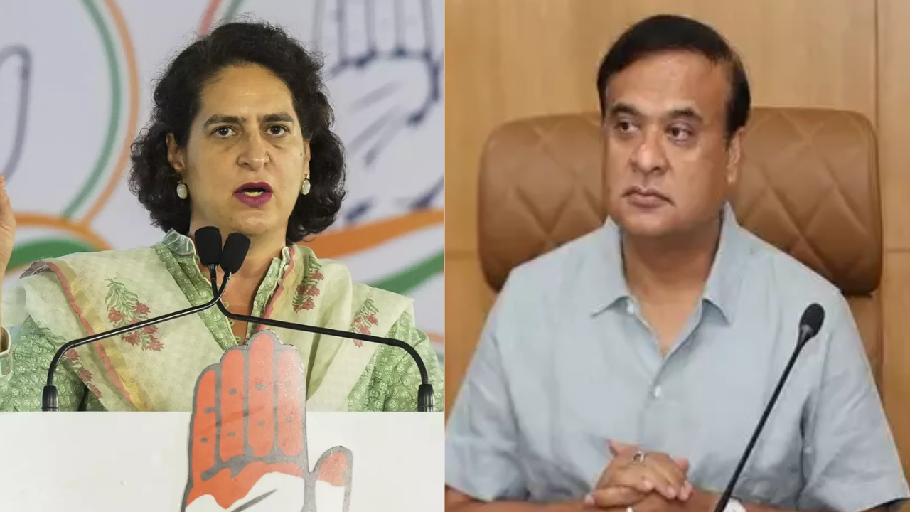 'Talk about youth and women of Assam': Priyanka Gandhi slams CM Himanta ...