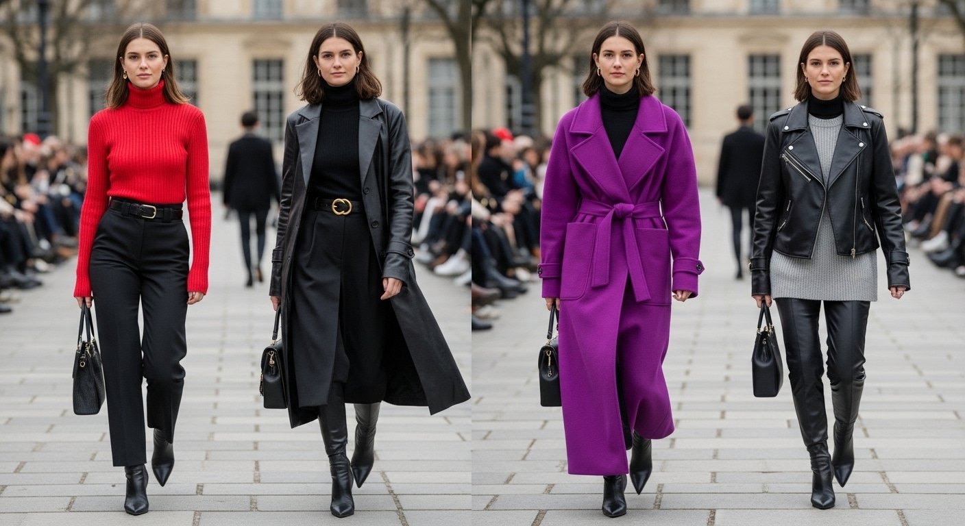 The color trends dominating runways and the street style