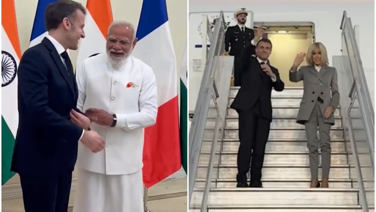 Macron's India farewell video has a Dhurandhar twist, internet calls it ...