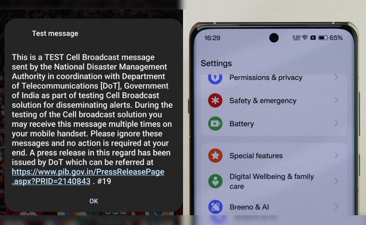 Received an emergency text alert on your smartphone today? Here's what ...