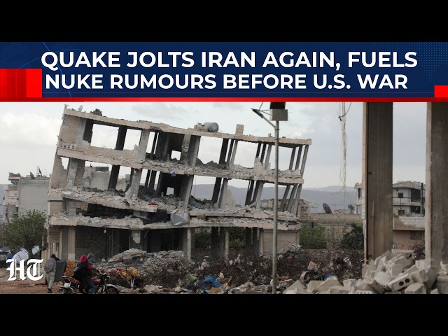 Another earthquake jolts Iran nuke rumours intensify as Trump ...