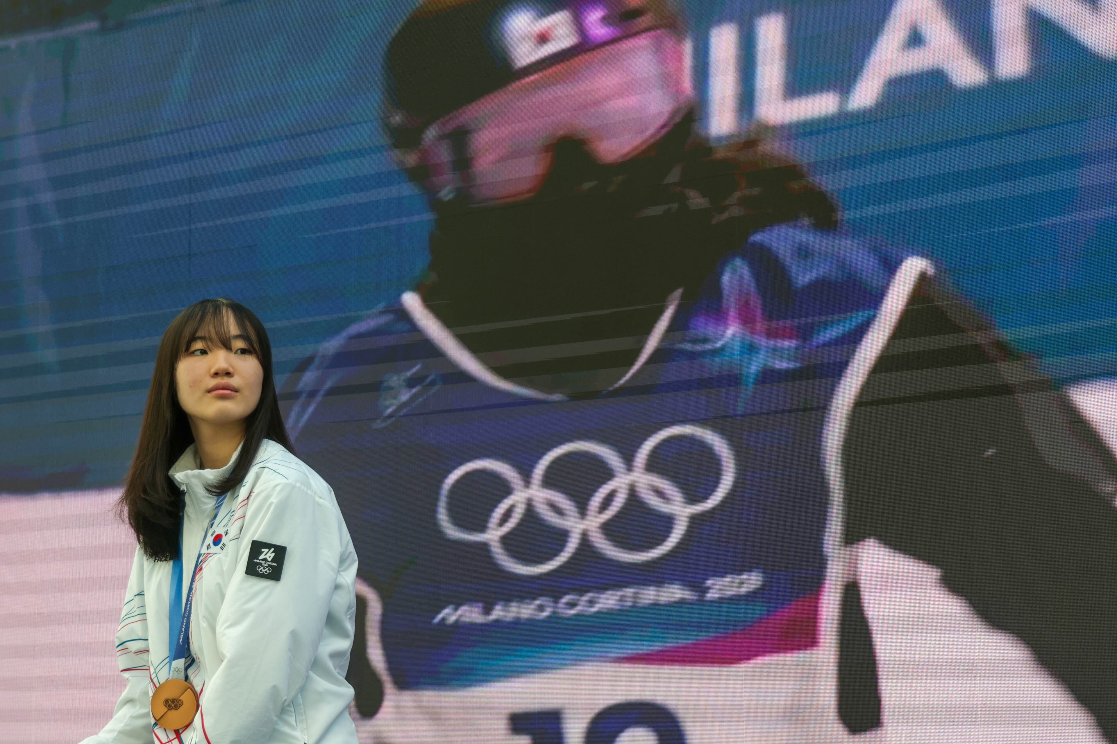 Snowboard bronze Yu Seung-eun: 'No talent, just hard work'