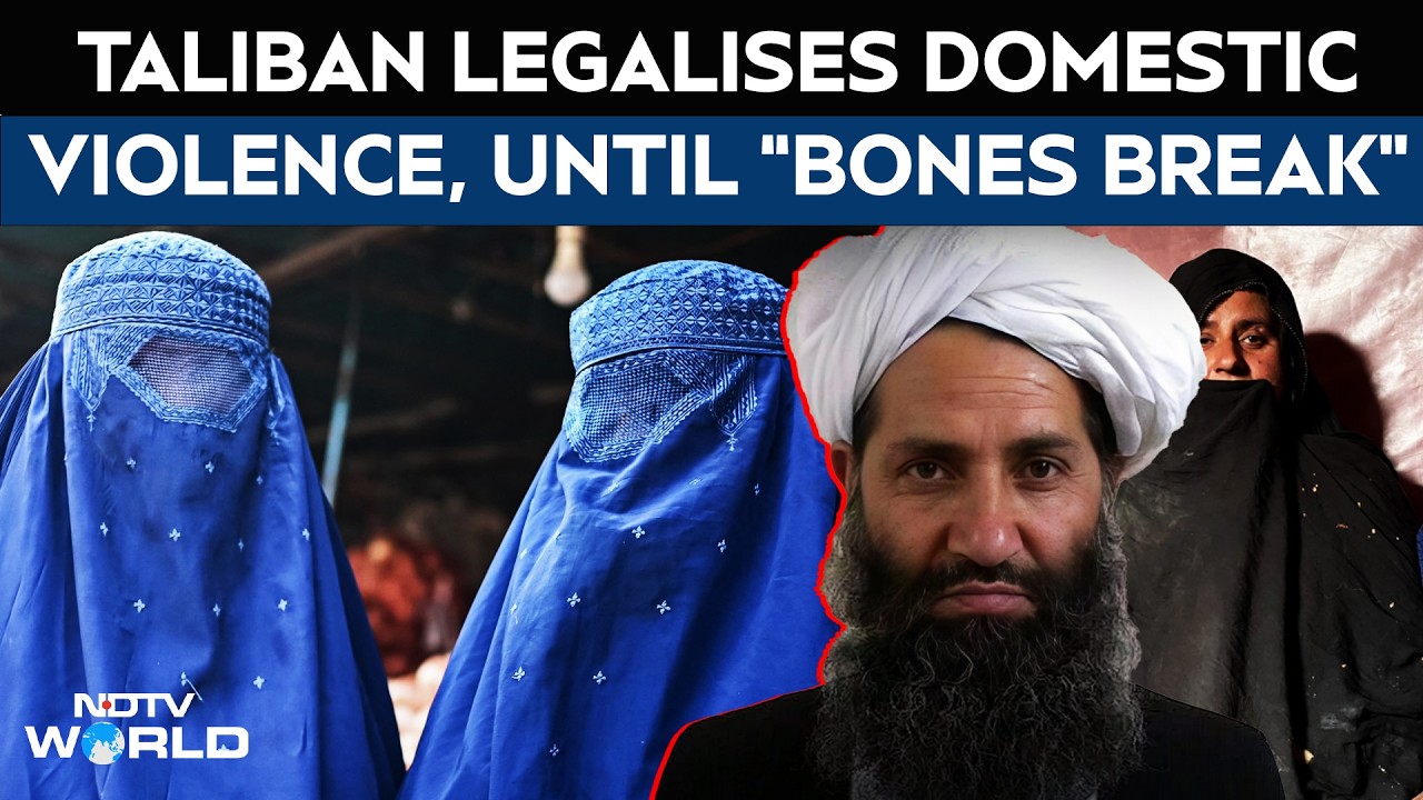 Taliban new law | Taliban legalises domestic violence as long as there ...