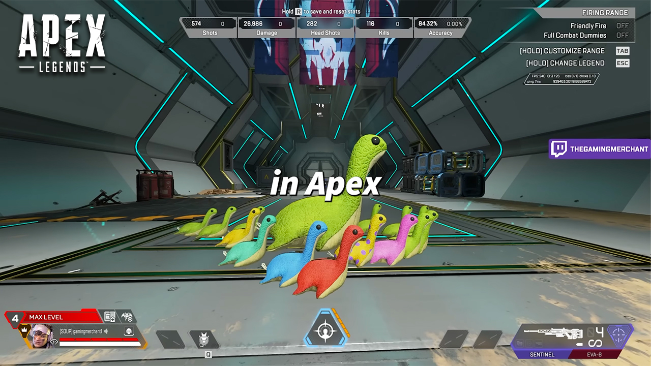 Hunting every Nessie Easter egg across Apex Legends maps