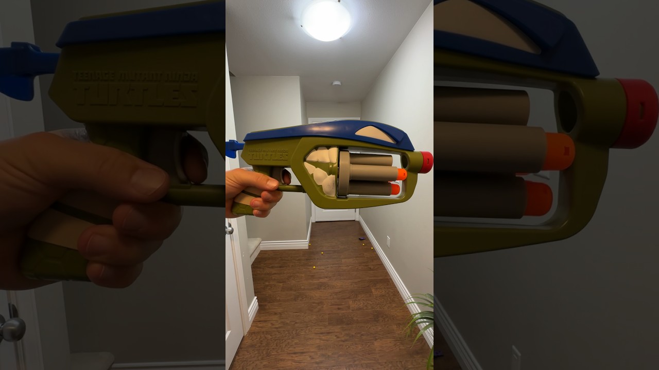 Ninja Turtle blaster reload