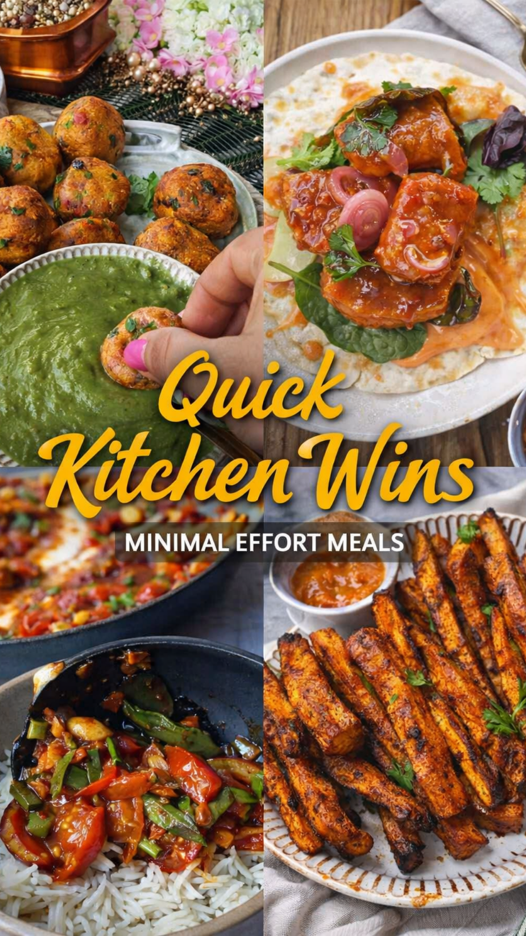 Quick kitchen wins minimal effort meals