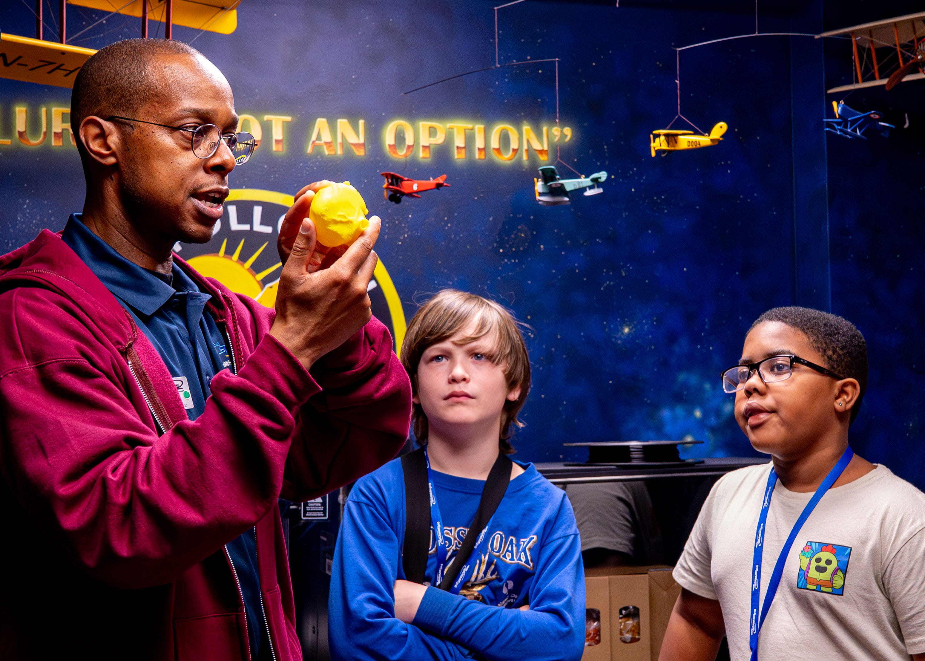 Montgomery students learn about space operations at STARBASE Maxwell