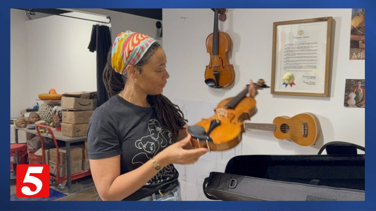 Nashville woman makes history as first recorded Black female violin ...