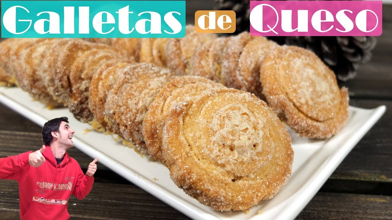 Galletas de queso de untar que desaparecen rápido